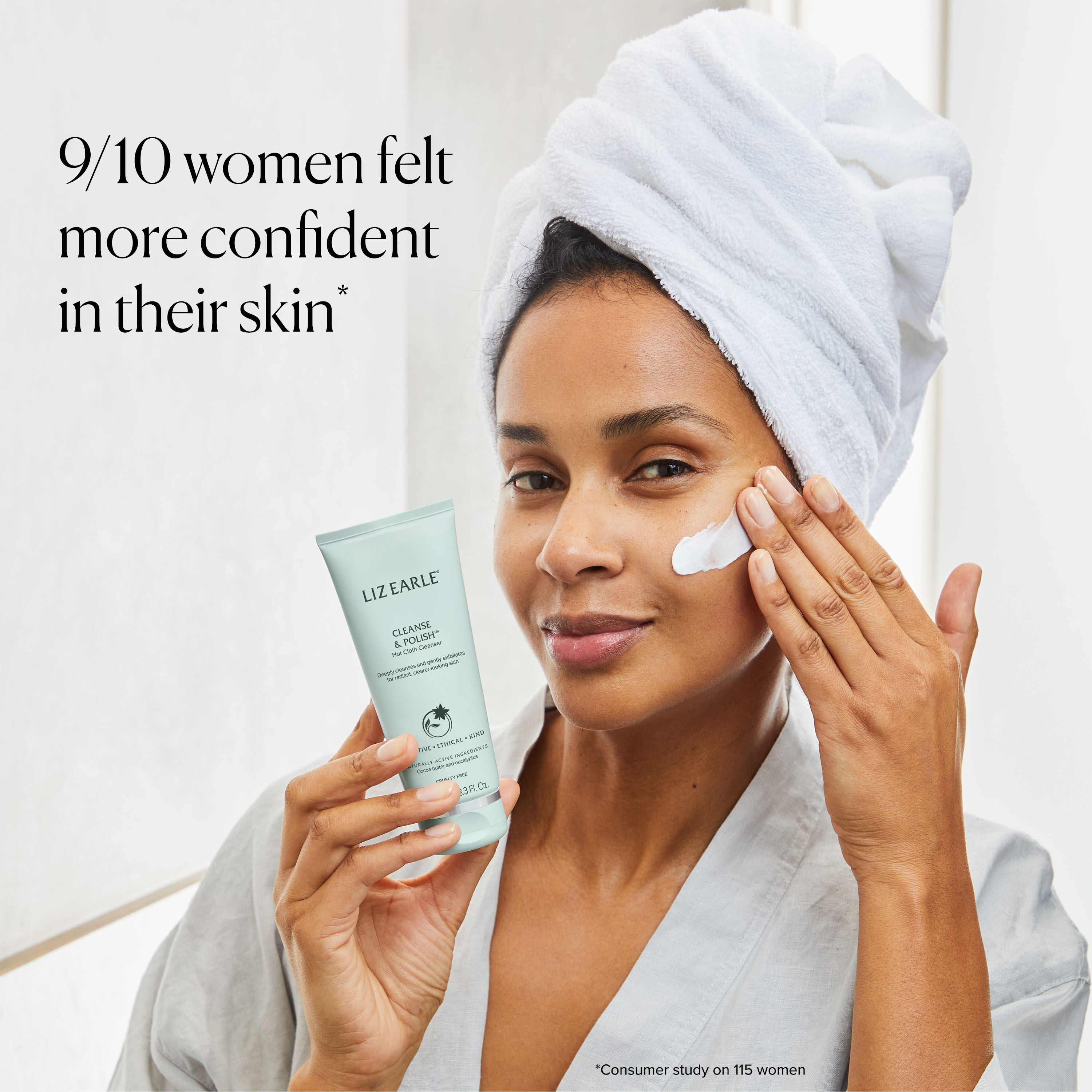 Cleanse & Polish™ Hot Cloth Cleanser | Liz Earle Beauty Co.