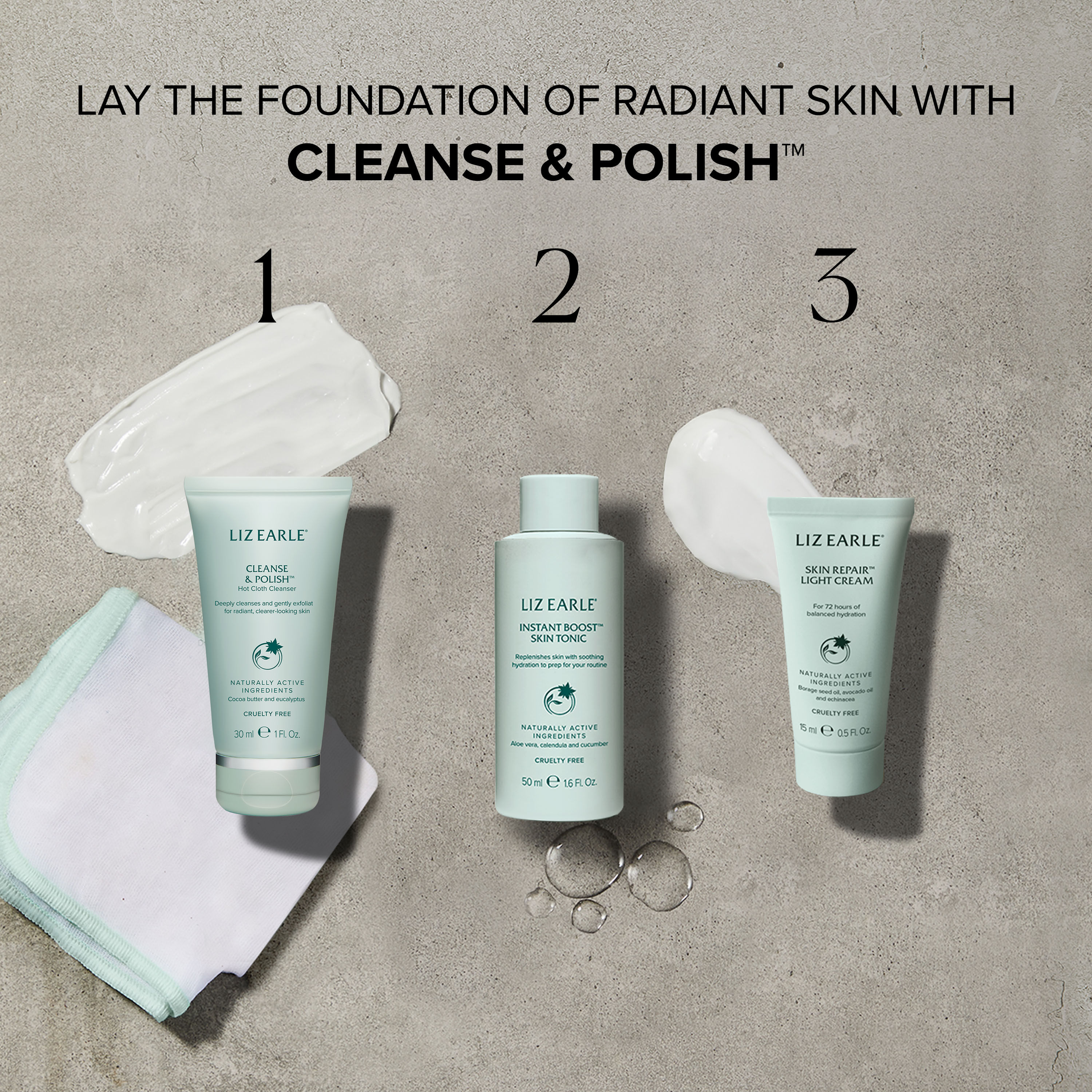 Cleanse & Polish™ Hot Cloth Cleanser | Liz Earle Beauty Co.