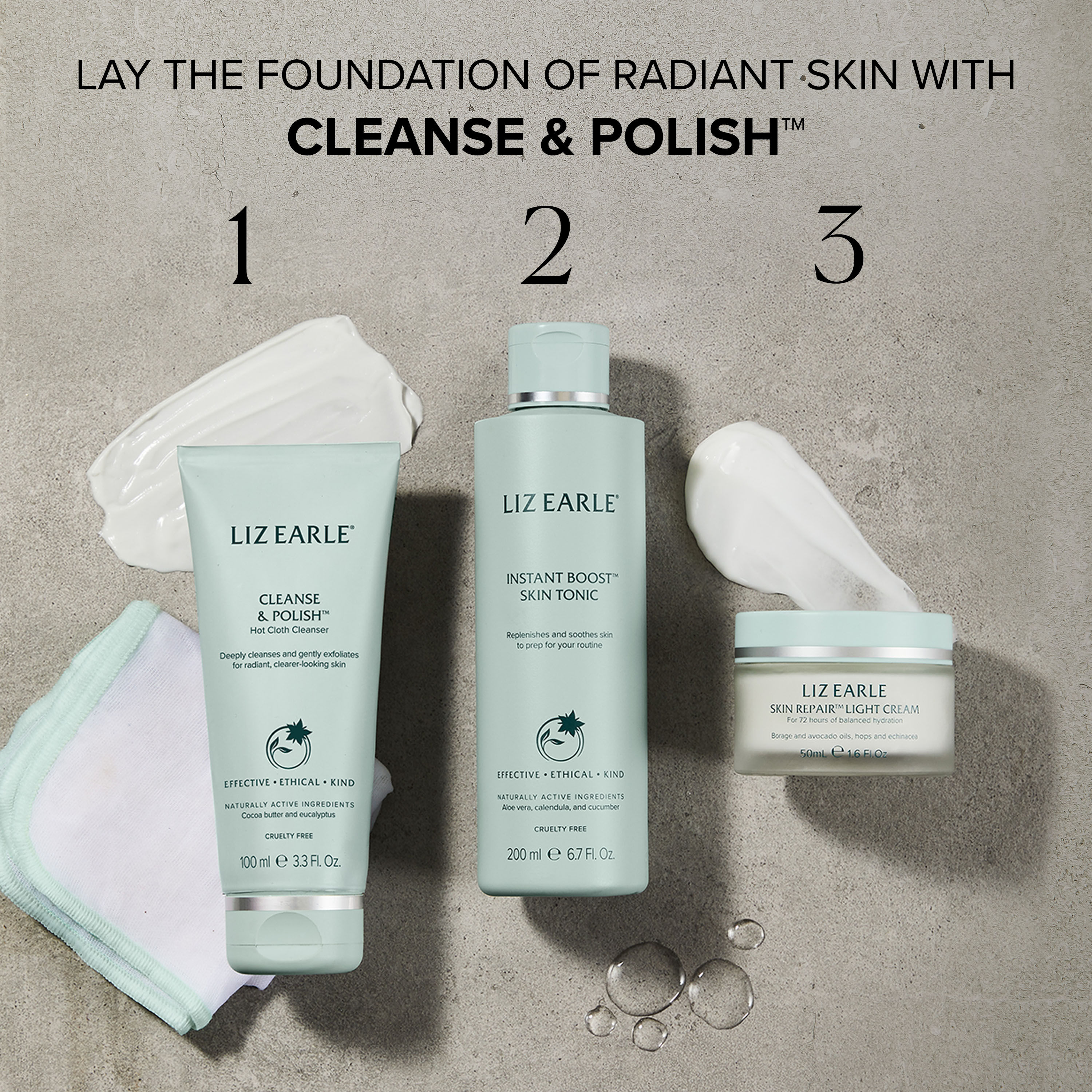 Cleanse & Polish™ Hot Cloth Cleanser | Liz Earle Beauty Co.