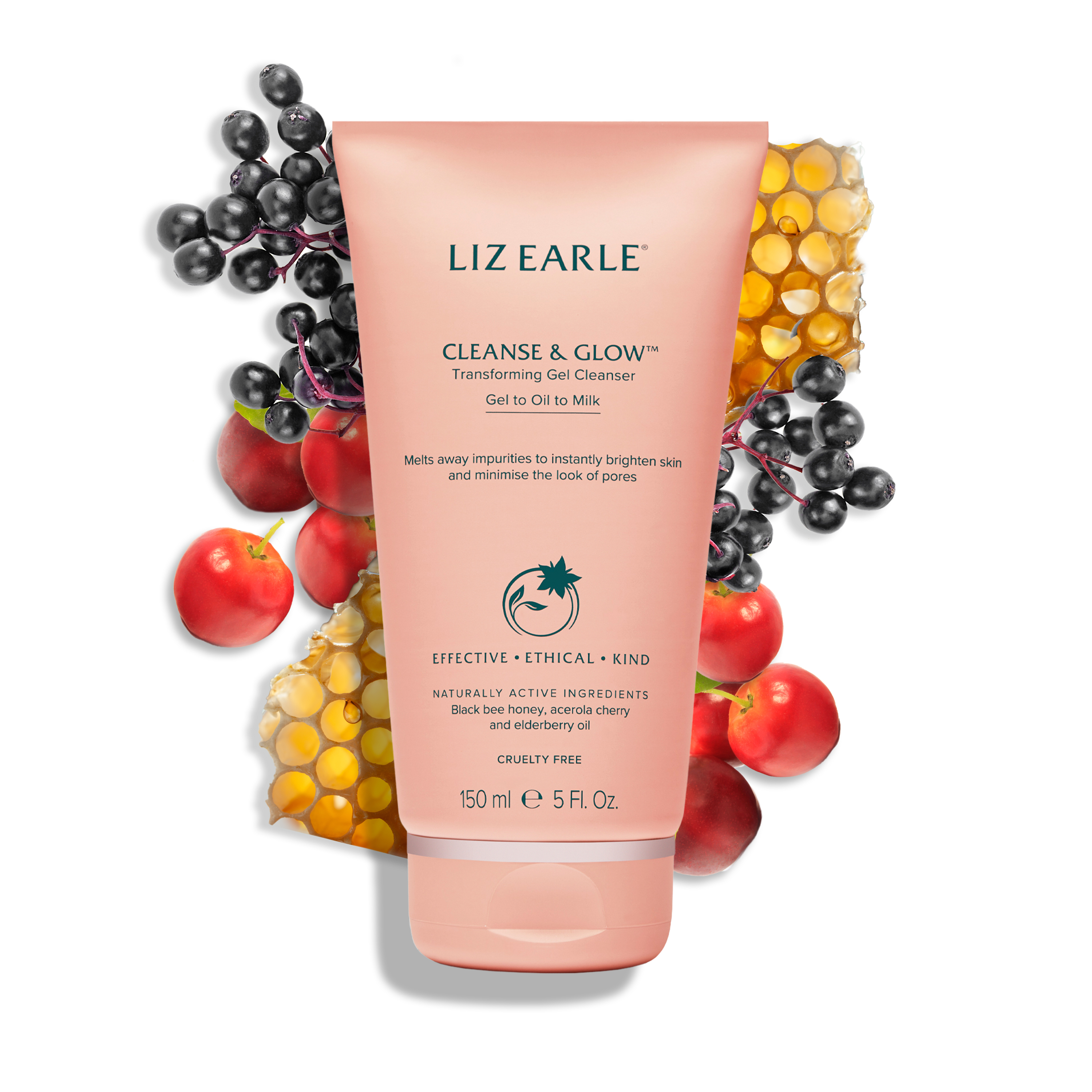 Cleanse & Glow™ Transforming Gel Cleanser | Liz Earle Beauty