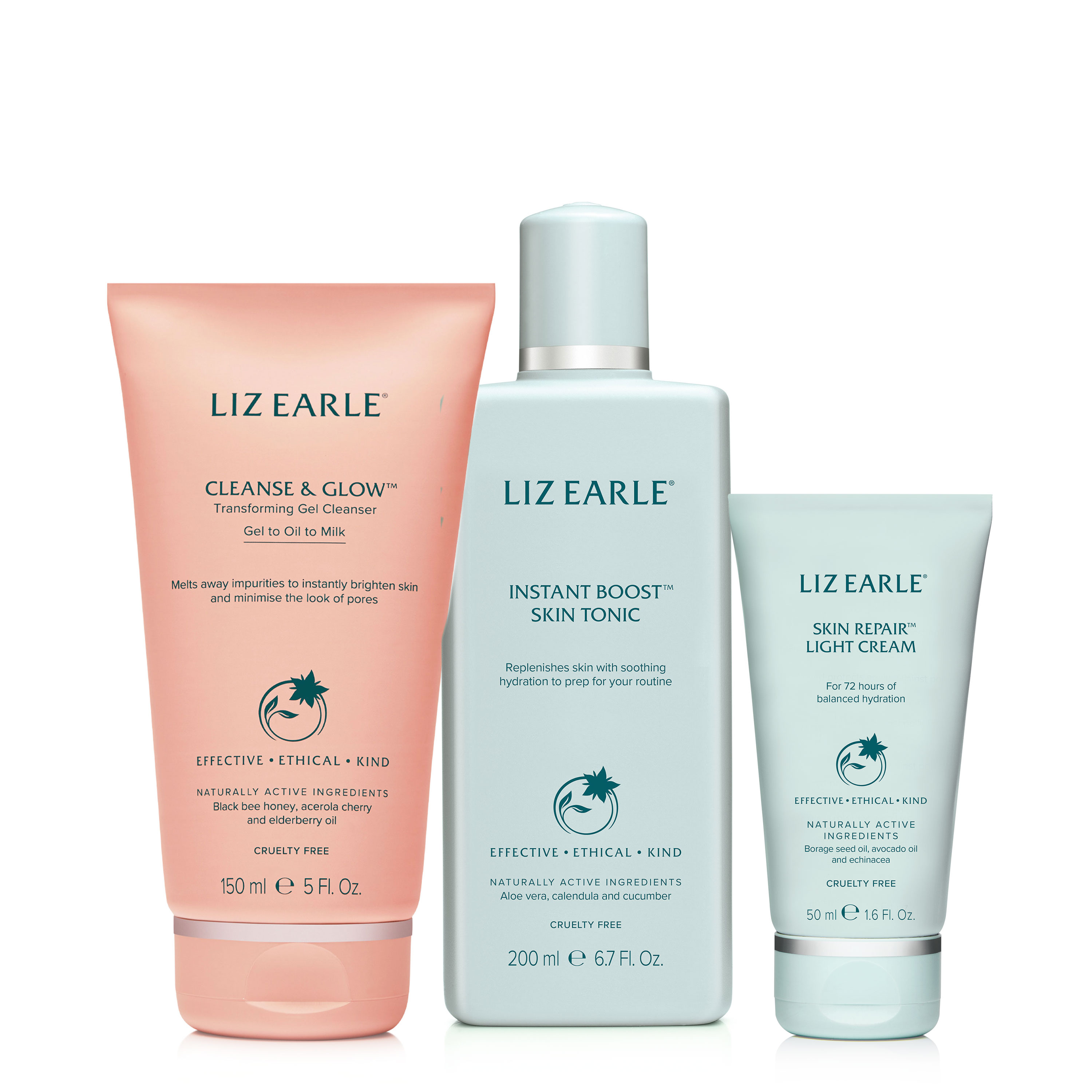 Skincare Routine – Refresh & Glow Trio | Offers | Liz Earle